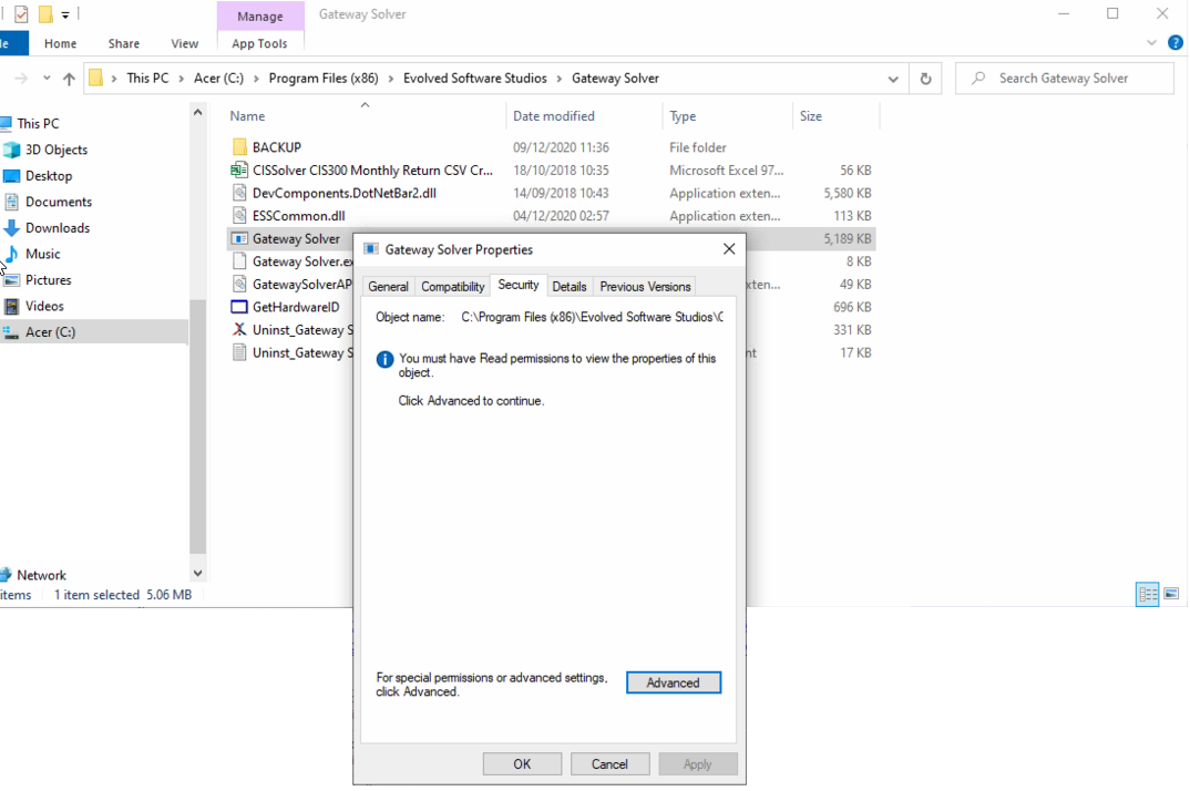 Windows Cannot Access The Specified Device Path Or File You May Not